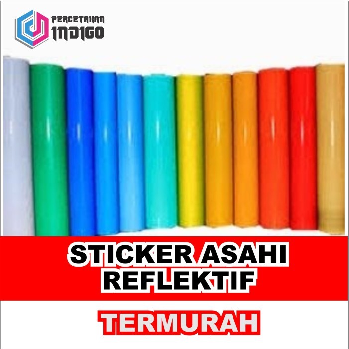 Jual Sticker Stiker Asahi Reflektif lebar 60cm scothlite - hijau tua ...