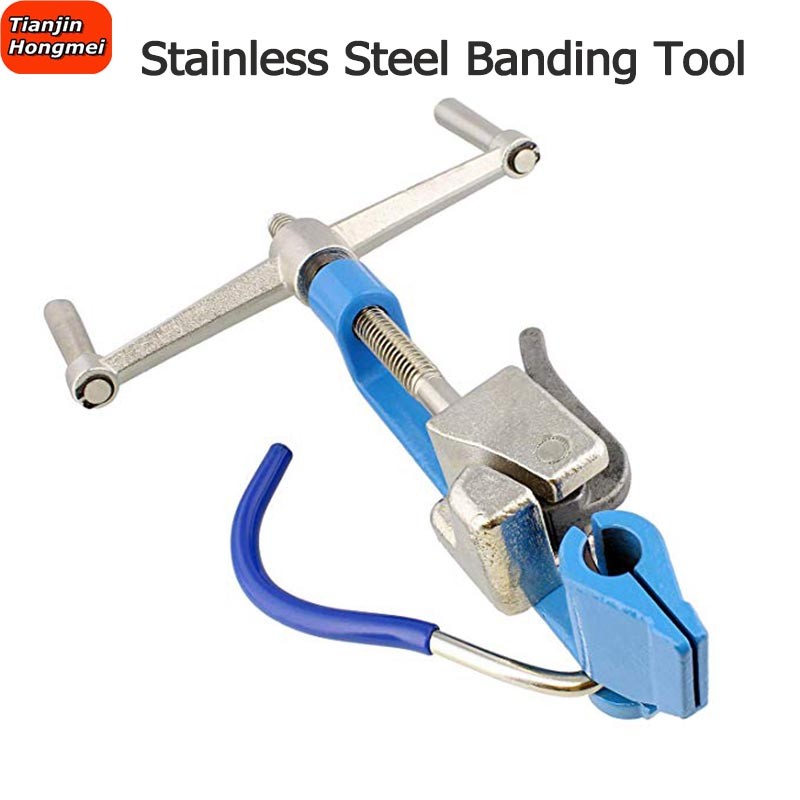 Jual Manual Stainless Steel Banding Tool Cable Tie Tensioning Band ...