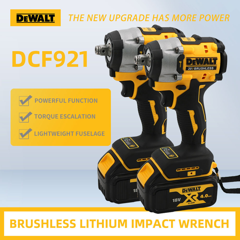 Jual DEWALT DCF921 ATOMIC 20V MAX Cordless Wrench 1/2 in Cordless ...