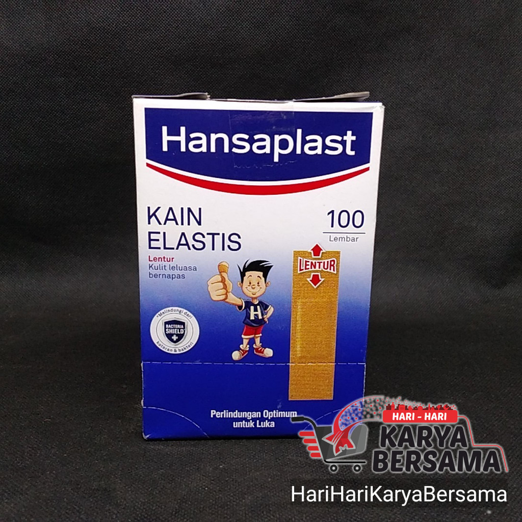 Jual PLASTER HANSAPLAST SILVER CARE 2637 KAIN ELASTIS BOX 100'S STRIP ...