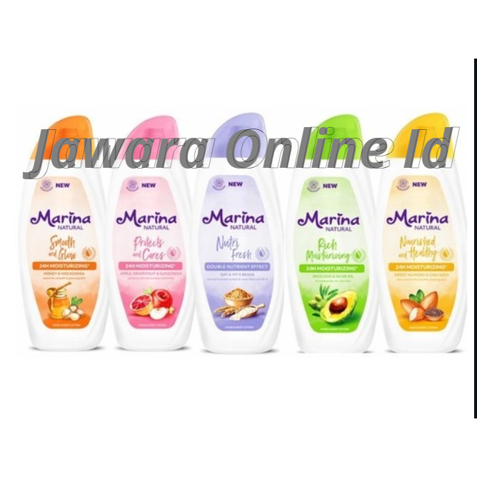 Jual Marina Natural Hand & Body Lotion 335ml, 475ml, 190ml | Shopee Indonesia