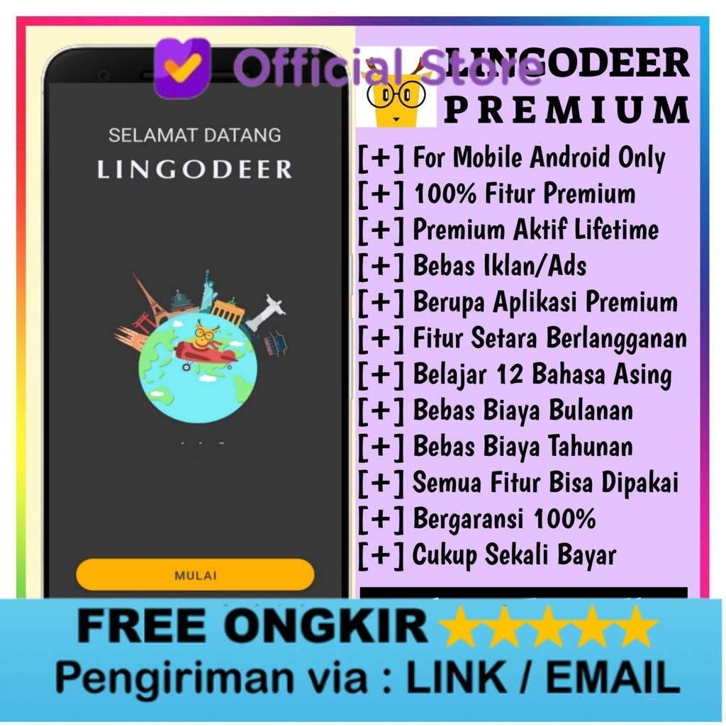 Jual LingoDeer Premium Android | Shopee Indonesia