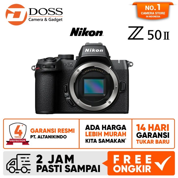 Jual Nikon Z50 II Body Only Mirrorless Camera Nikon Z50 Mark II Nikon ...