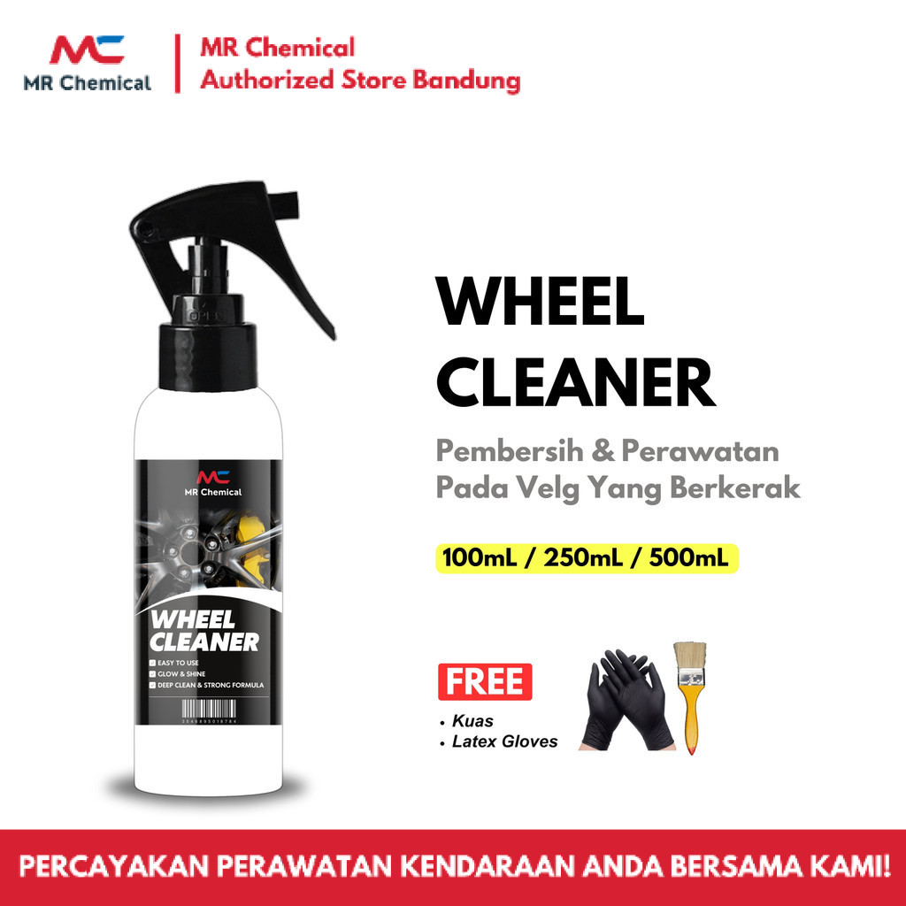 Jual Pembersih Kerak Velg Iron Remover / Wheel Cleaner - Mr Chemical ...