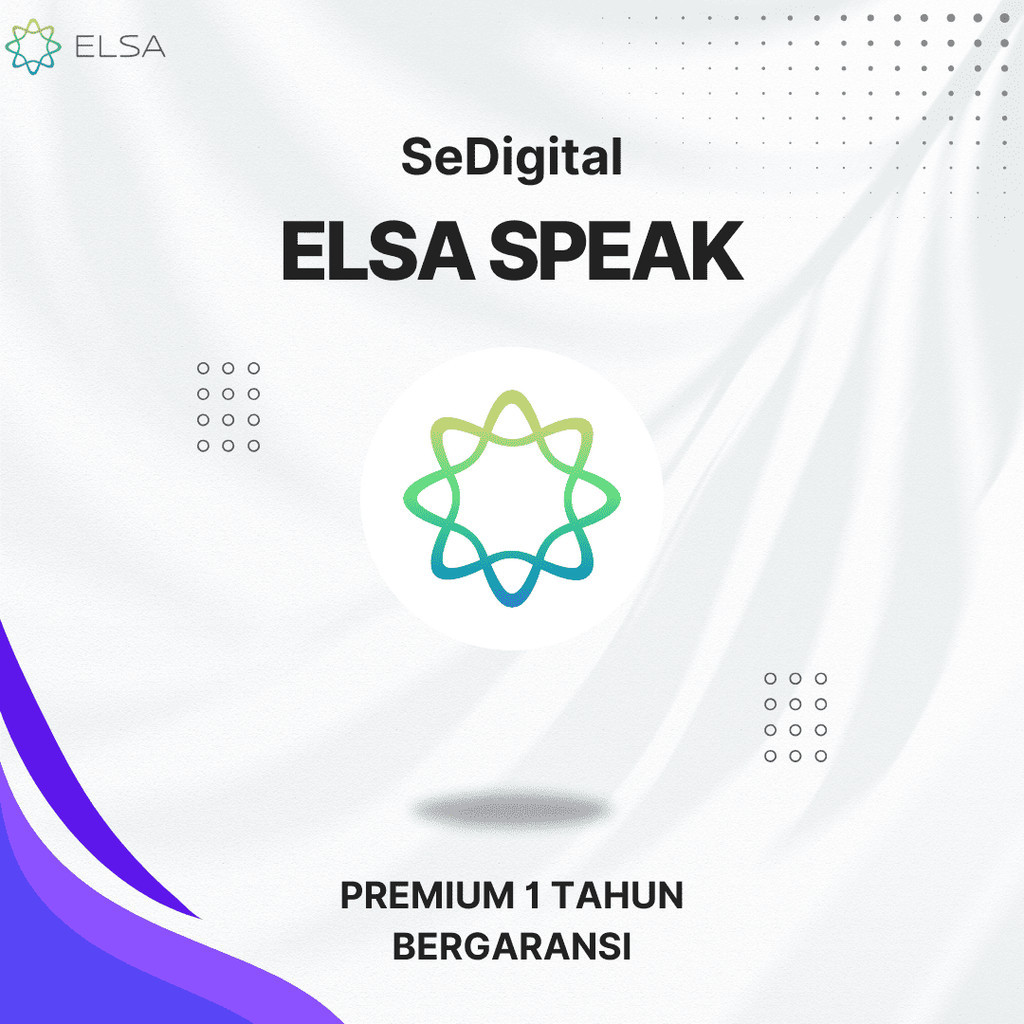 Jual ELSA Speak Premium Pro 1 Tahun Untuk Semua Device - Aplikasi ...