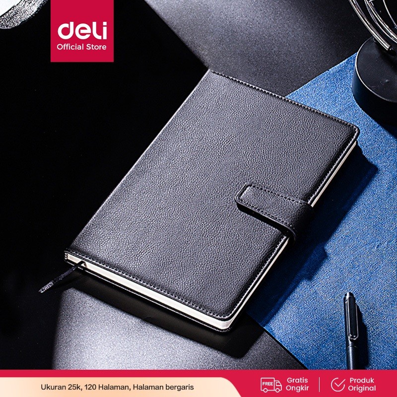 Jual Deli Concise Notebook Buku Catatan 25K/16K 120 page 3301 3302 ...