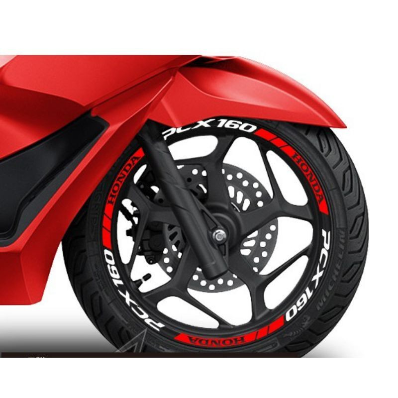 Jual CUTTING STICKER LIST VELG MOTOR HONDA PCX | Shopee Indonesia