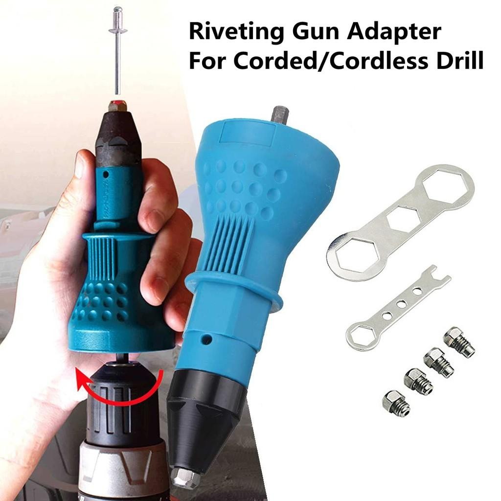 Jual COD Alat Rivet Tang Rivet Ripet Sambung Konverter Bor Rivet Gun ...