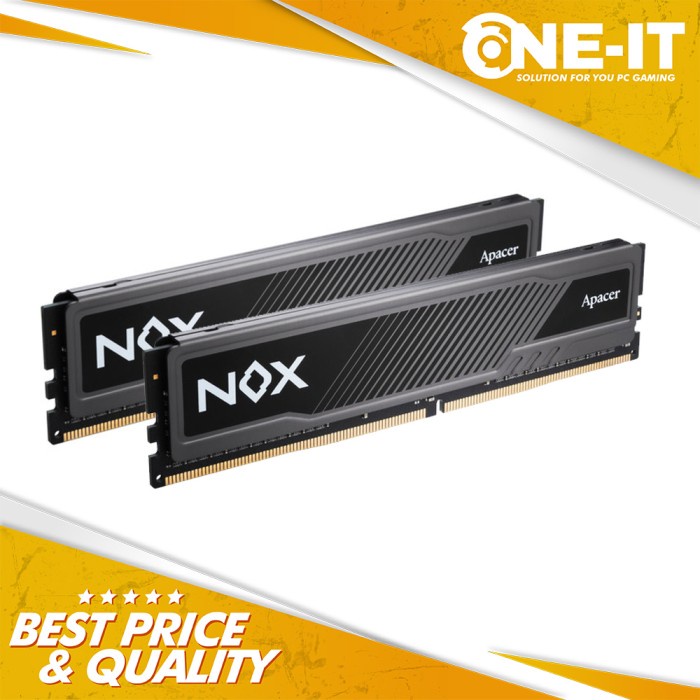 Jual RAM Apacer NOX 16GB Kit (2X8GB) DDR4 PC25600 3200Mhz Dual Channel | Shopee Indonesia