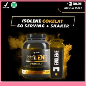 Jual ISOLENE 50 SERVING WHEY ISOLATE BPOM HALAL PROTEIN 1.65 KG SUSU ...
