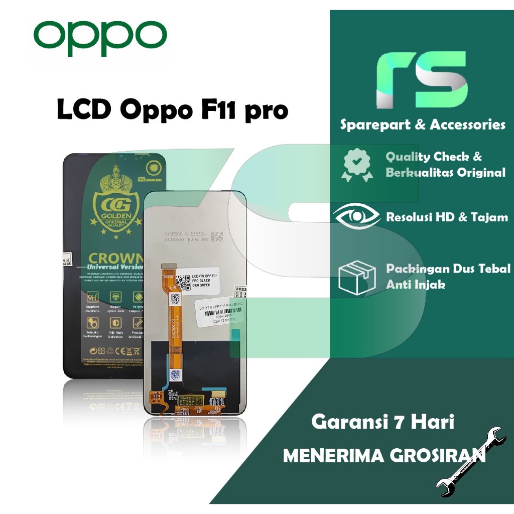 Jual LCD TOUCHSCREEN OPPO F11 PRO CPH 1969 ORIGINAL FULLSET | Shopee ...