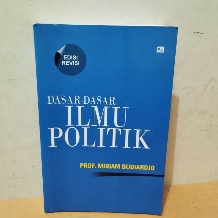 Jual Original Dasar Dasar Ilmu Politik Edisi Revisi Prof Miriam