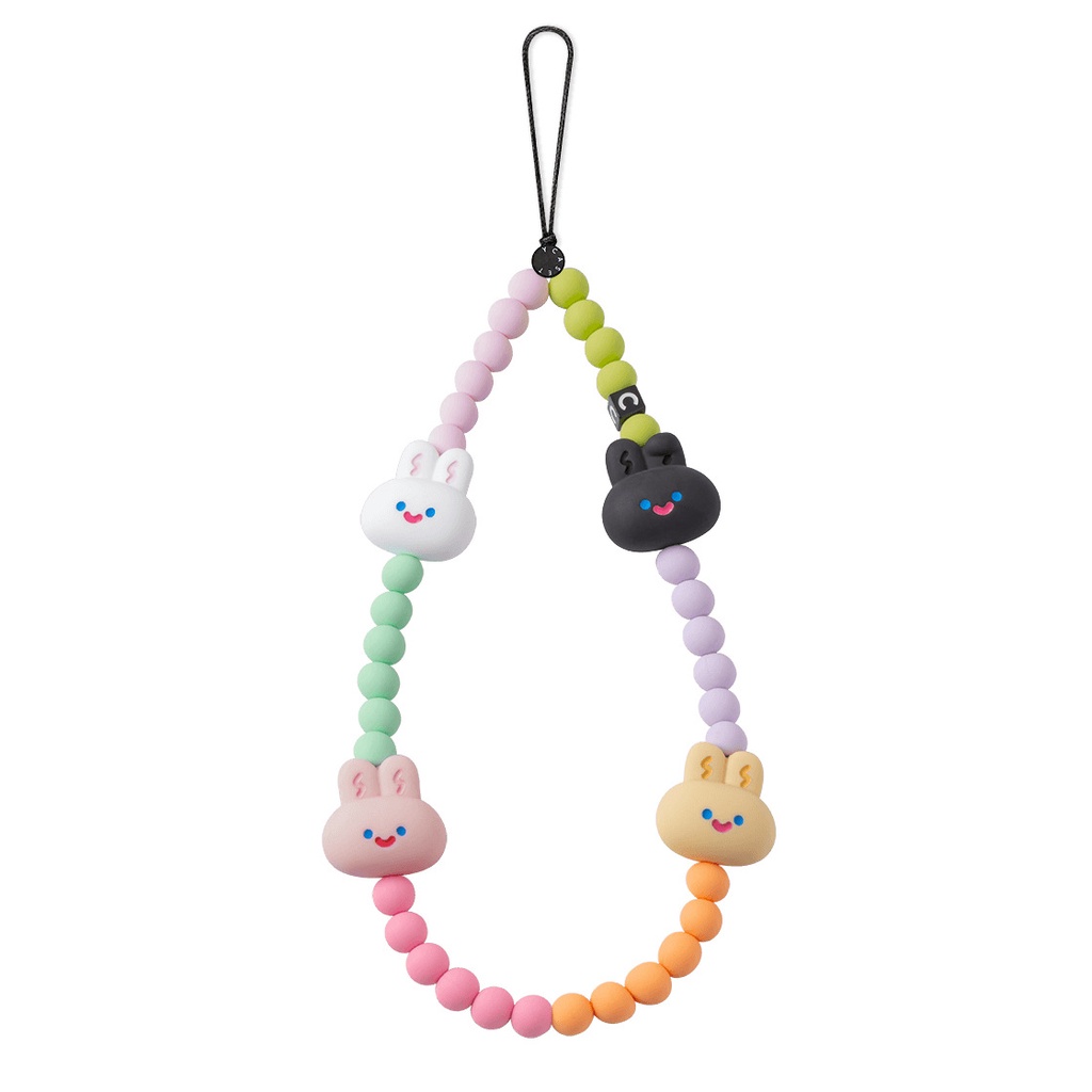 Jual High version CASETIFY Phone Charm chain handmade pearl beaded ...