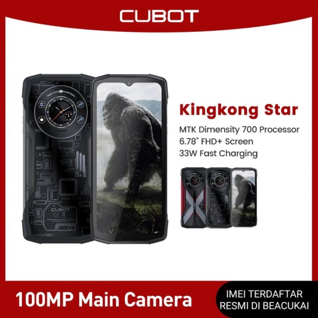 Jual Cubot Kingkong Star 5G 12GB / 256GB 10600mAh | Shopee Indonesia