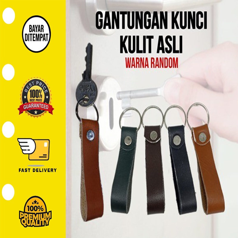 Jual Keychain Gantungan Kunci Kulit Asli Motor Mobil Original Handmade ...