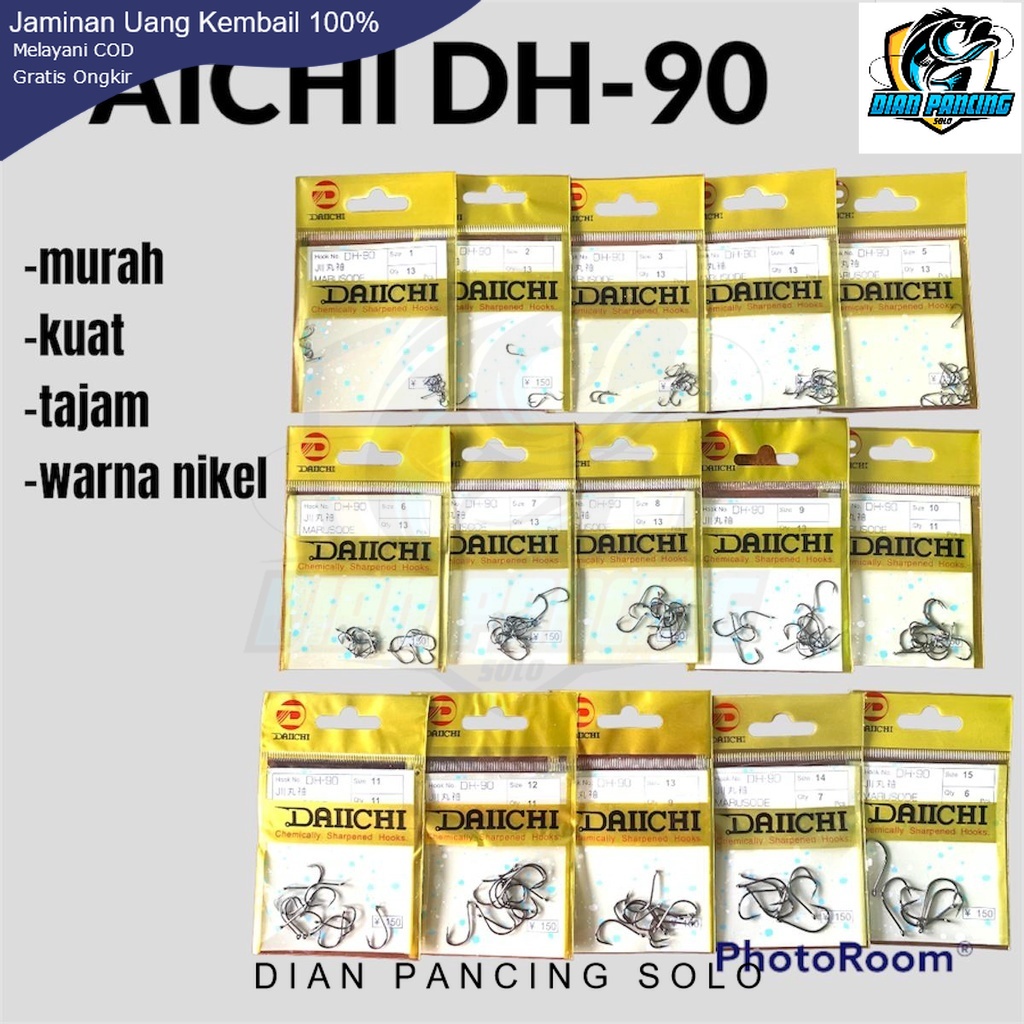 Jual Kail Pancing Daichi DH-90 Warna Hitam Best Seller | Shopee Indonesia