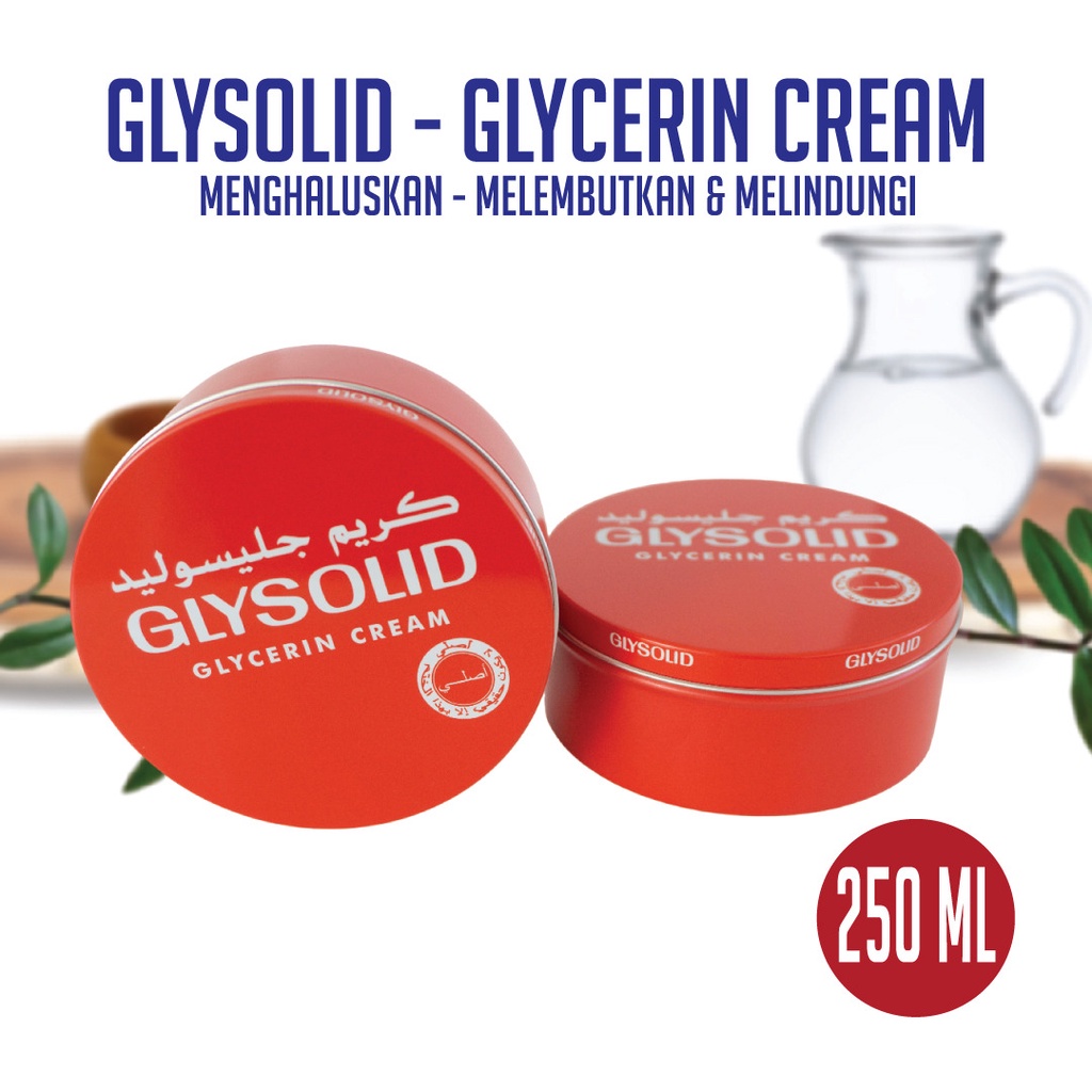 Jual GLYSOLID-GLYCERIN CREAM 250ML | Shopee Indonesia