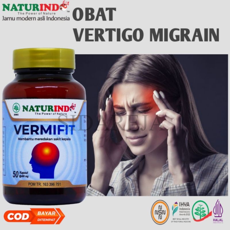 Jual Obat Sakit Kepala Migrain Vertigo Pusing Menahun saraf Otak ...