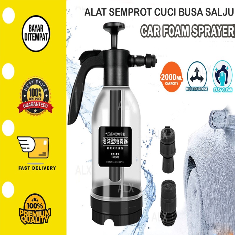 Jual Alat Semprot Cuci Motor Mobil Busa Salju Snow wash Sprayer ...