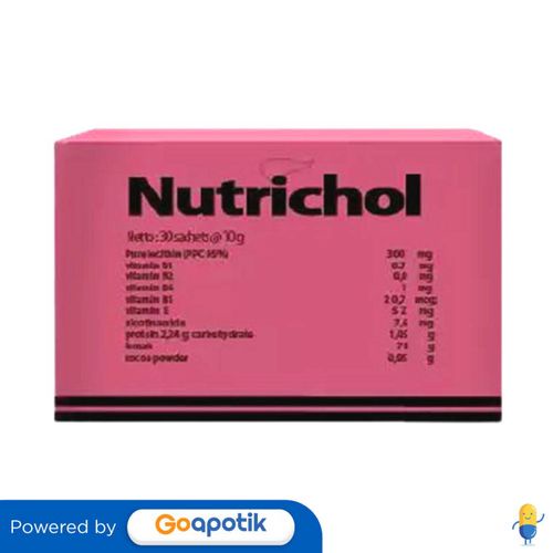Jual Nutrichol Box 30 Sachet 14 Gram | Shopee Indonesia