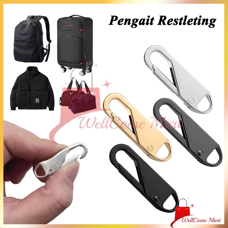 Jual 10PCS Pengait Restleting Universal / Zipper Cantelan Gantungan ...