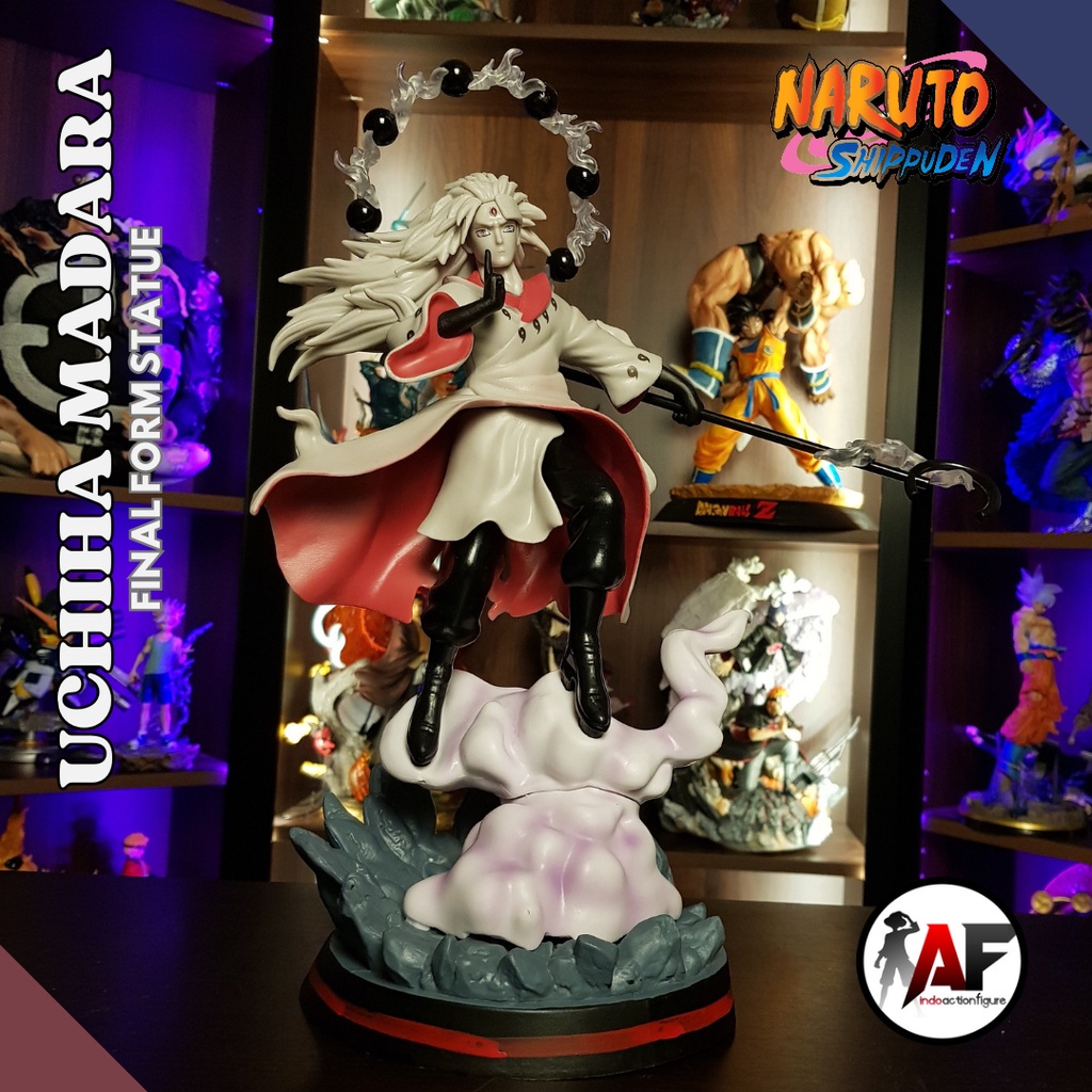 Jual Action Figure Statue Uchiha Madara Final Form Design | Shopee ...