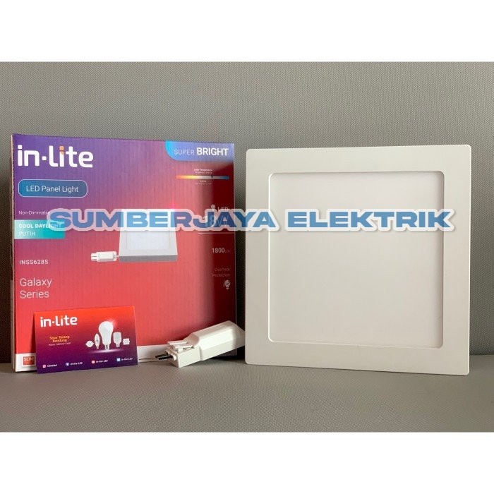 Jual LAMPU DOWNLIGHT PANEL LED INLITE OUTBOW 18W 18 WATT KOTAK | Shopee ...