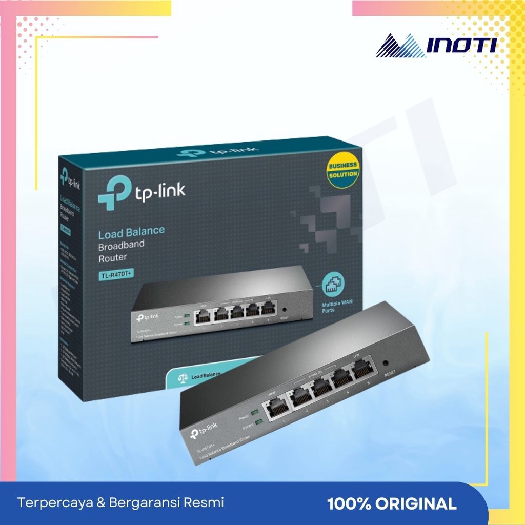 Jual TP-LINK Load Balance Broadband Router TL-R470T+ | Shopee Indonesia
