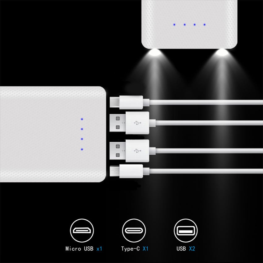 Jual DIY Casing Power Bank Case Usb Type C Dual Output & Lcd 8X18650 ...