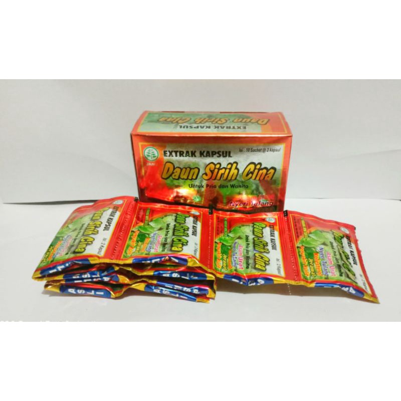 Jual Terbaru - Daun sirih cina box packaging isi 10 saset original Obat ...