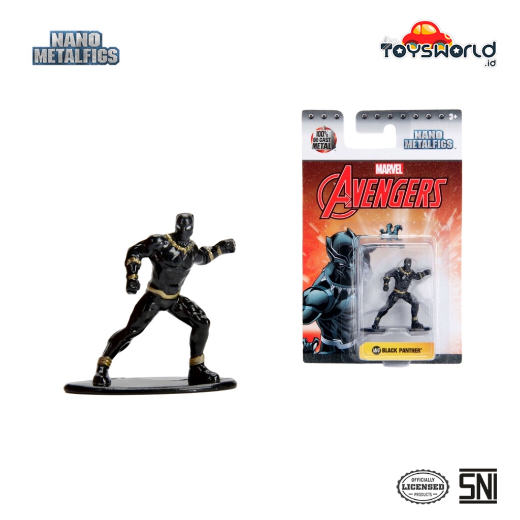 Jual Jada Nano Metalfigs Marvel Avengers Black Panther MV47 | Shopee ...