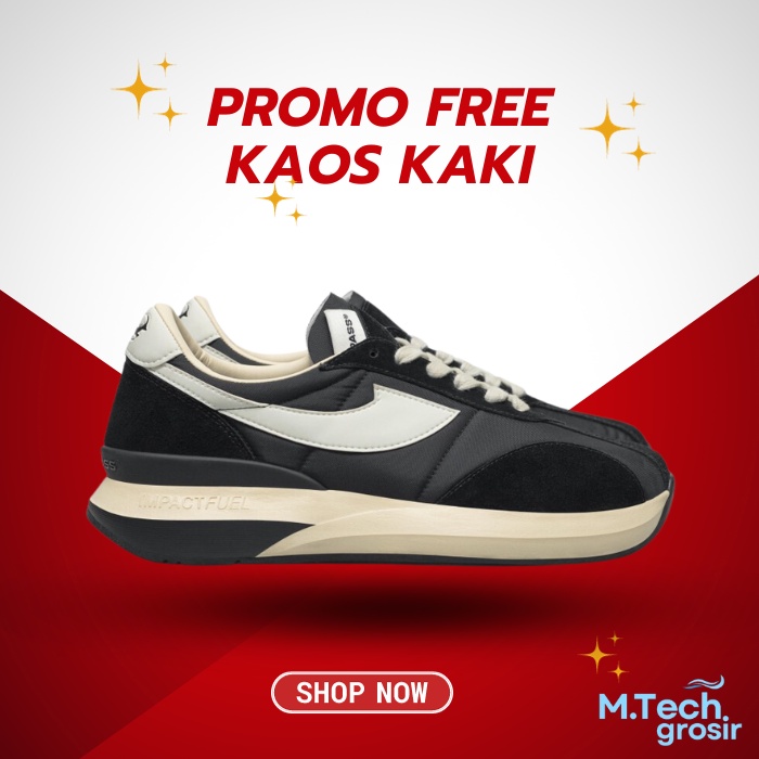 Jual Sepatu Compass Velocity Black/Grey/Navy | Shopee Indonesia