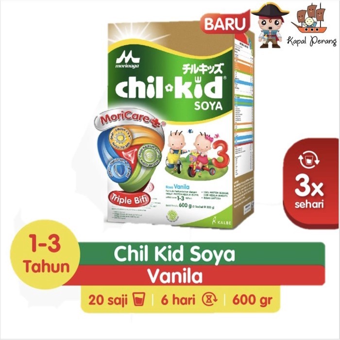 Jual promo -Morinaga Chil Kid Soya 600 gram | Shopee Indonesia