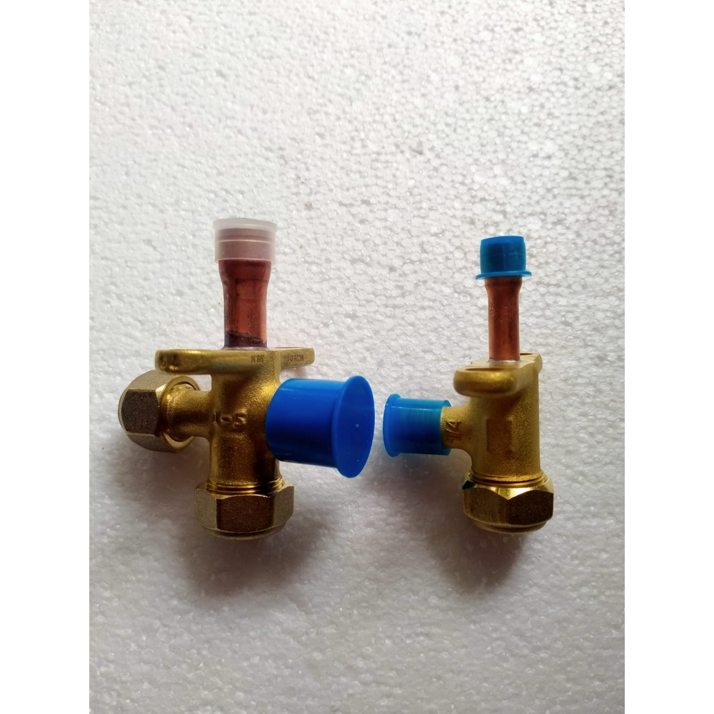 Jual NEPEL KRAN VALVE 1/4" 3/8" UNIT OUTDOOR AC AQUA 1/2 PK - 1 PK ...