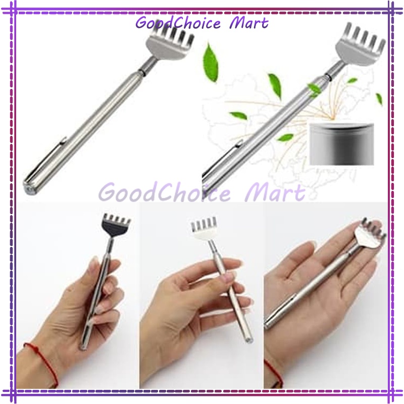 Jual Alat Garuk Punggung Stainless Extendable Alat Garuk Punggung Bisa ...