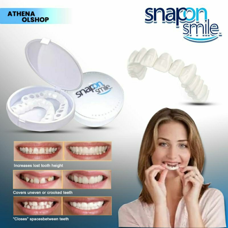 Jual SNAP ON SMILE 100% original authentic / gigi palsu snap on smile 1 ...