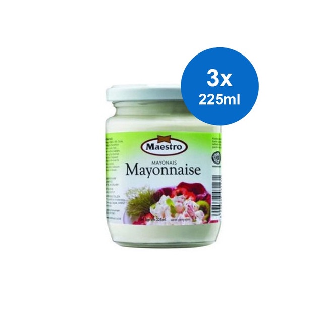Jual Maestro Mayonnaise Botol 225 mL x 3 | Shopee Indonesia