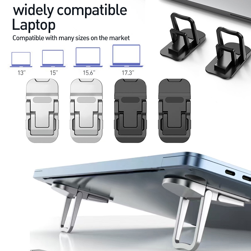 Jual 2 Pcs Universal Portable Notebook Stand Adjustable Multifungsi ...
