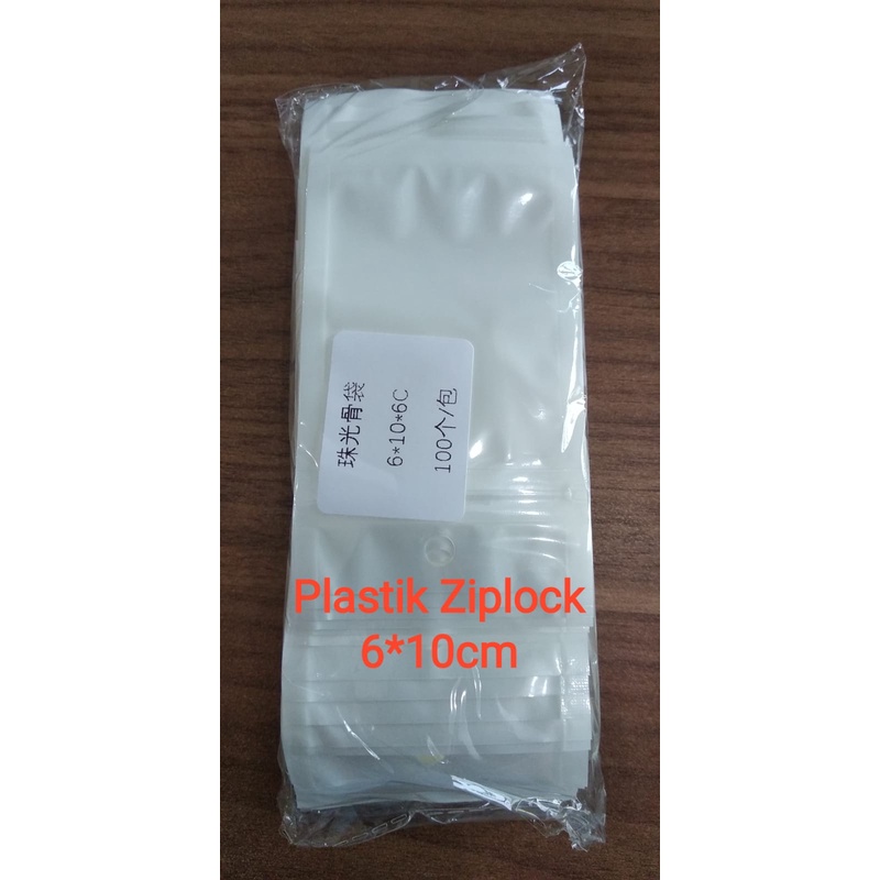 Jual (harga per 100pcs) Plastik Ziplock 6x10cm Plastik Klip Plastik Zip ...