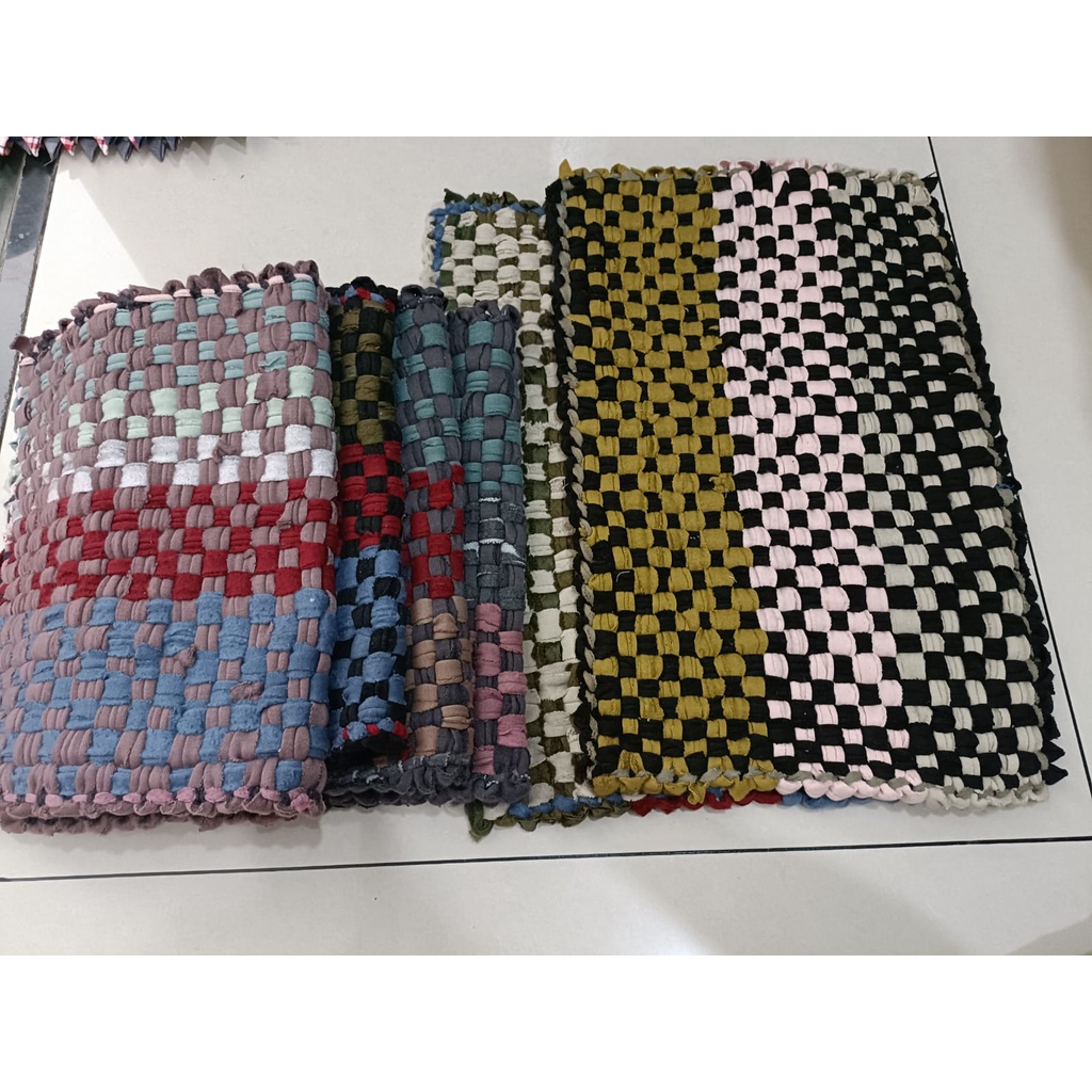 Jual MOS KESET KAKI LOKAL PRIDE / ALAS KAKI TENUN ANYAM MATAHARI JAHIT ...