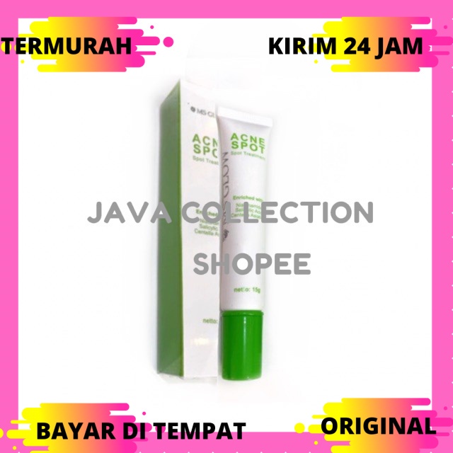 Jual Ms glow Acne Spot Treatment / Salep acne | Shopee Indonesia