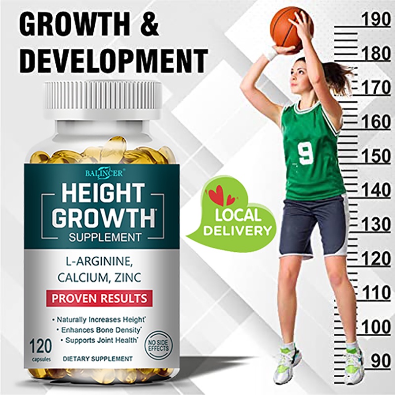 Jual Height Growth Maximizer, Bone Growth Supplement, Bone Strength ...