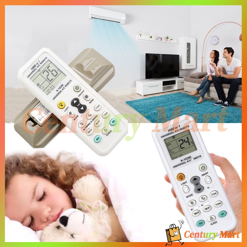 Jual multi remote ac A/C remote/remote ac universal semua merek ac ...