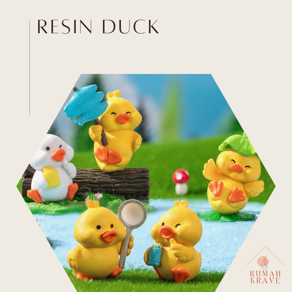 Jual RUMAH KRAVE - Resin Duck Cake Topper Bebek | Shopee Indonesia