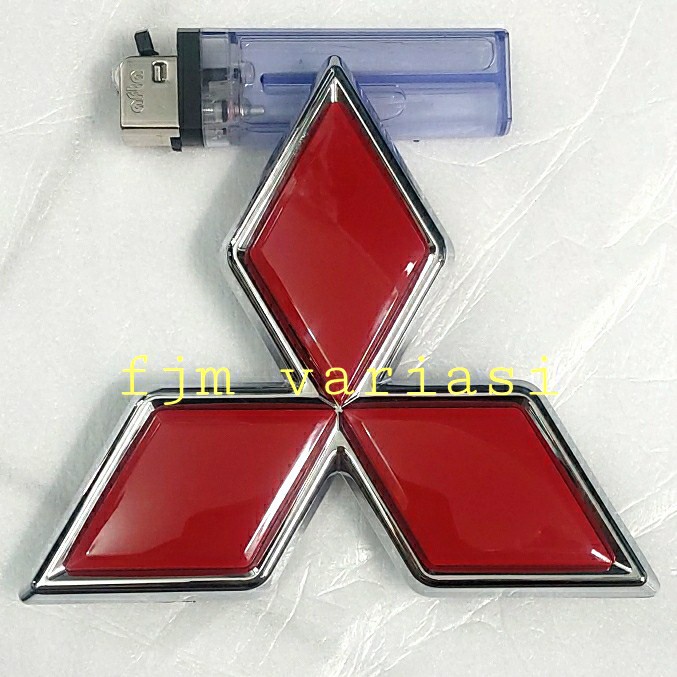 Jual JUAL EMBLEM LOGO LAMBANG MITSUBISHI L.300 L300 MERAH ORIGINAL ASLI ...