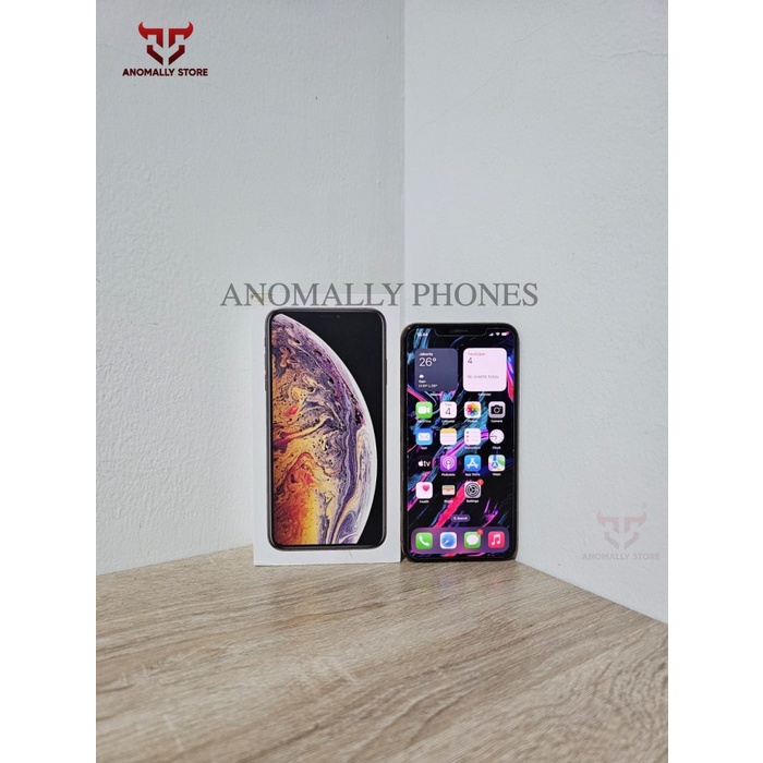 Jual Apple iPhone XS Max 64GB 64 GB Ex Resmi iBox Fullset Gold Perfect ...