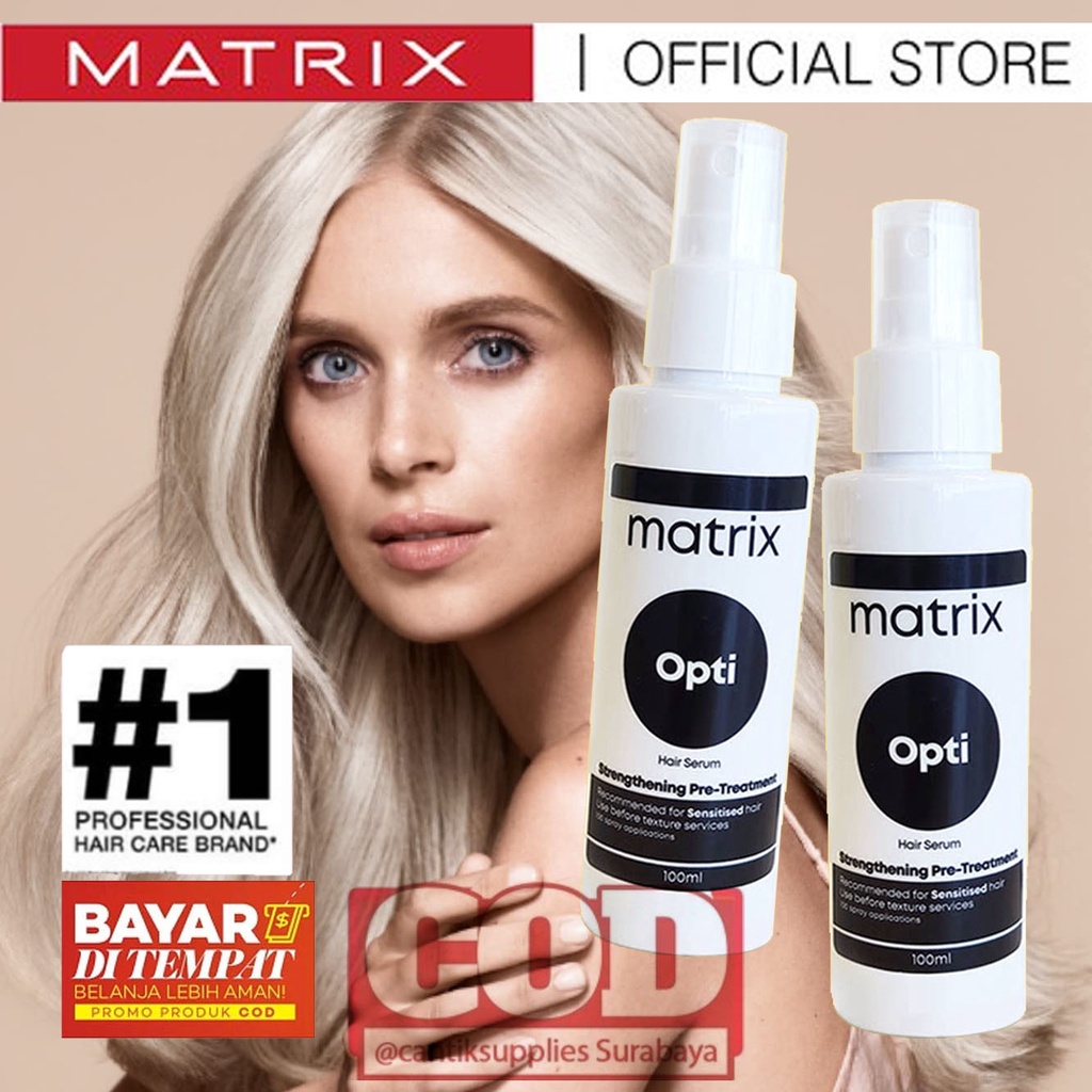 Jual Promo. PRE TREATMENT 100ML MATRIX OPTI HAIR SERUM STRENGTENING ...