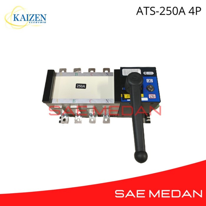 Jual Cos motorized ATS 250A 4P Change Over Switch Panel | Shopee Indonesia