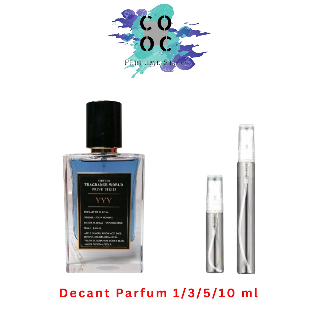 Jual Decant Parfum Fragrance World FW YYY Extrait de Parfum for Men ...