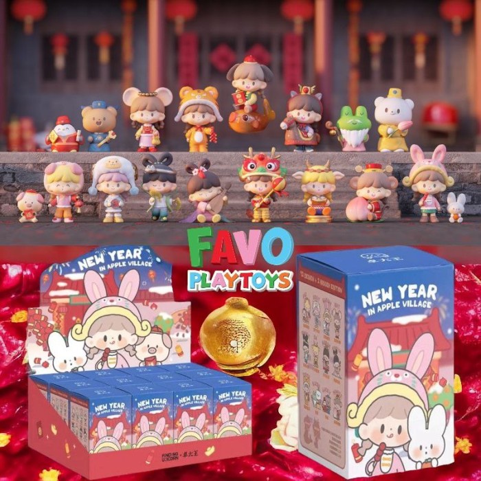 Jual Finding Unicorn x Zzoton New Year In Apple Village Series Blind ...